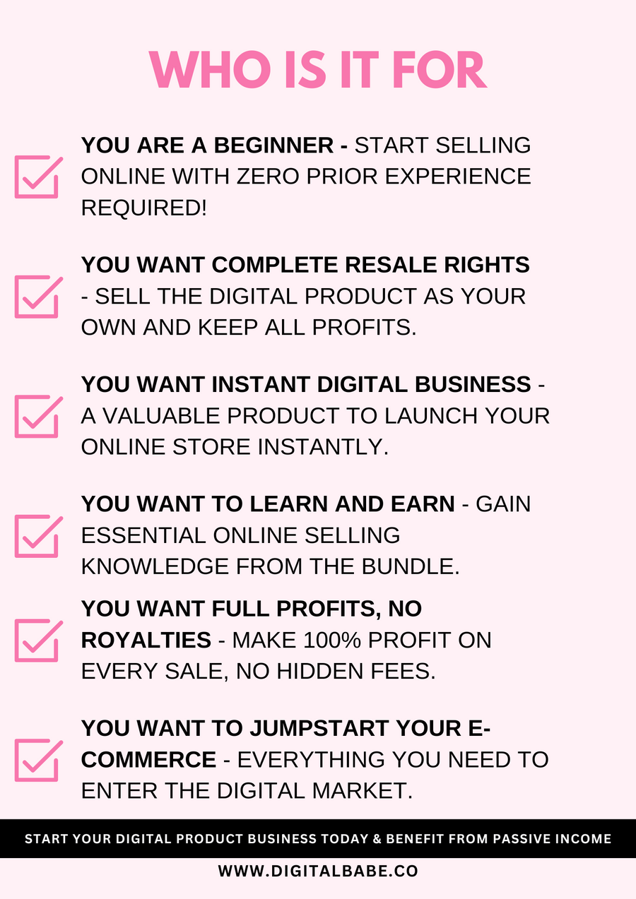 DIGITAL PRODUCTS | E-BOOKS | PLANNERS