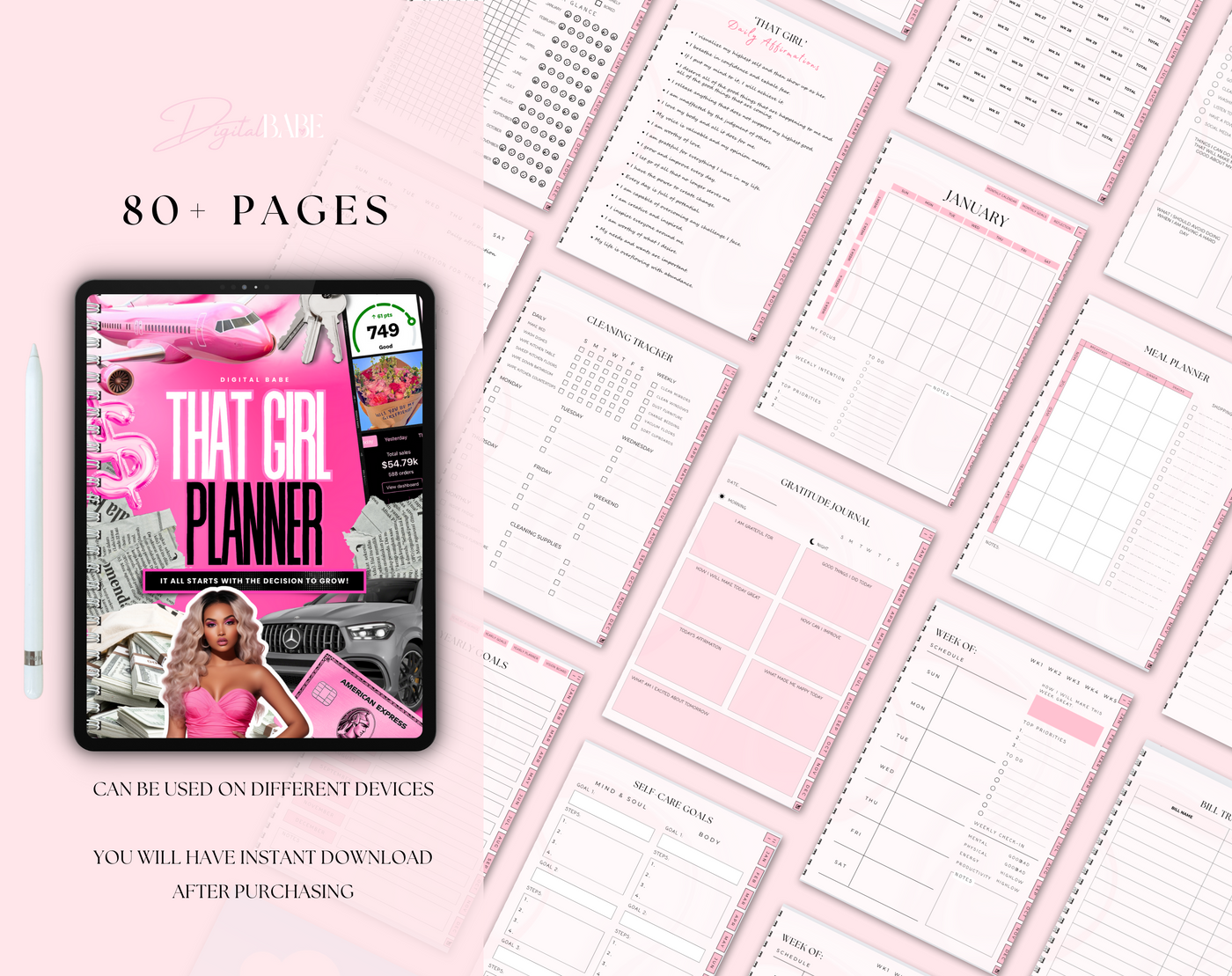 DIGITAL PRODUCTS | E-BOOKS | PLANNERS